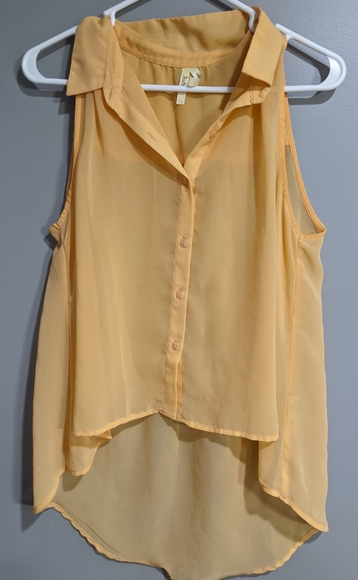 Tops | Truth Sheer Hi Lo Tank Top | Poshmark